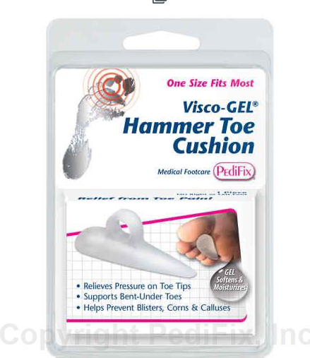 Visco-Gel Hammer Toe Cushion - SoleScience